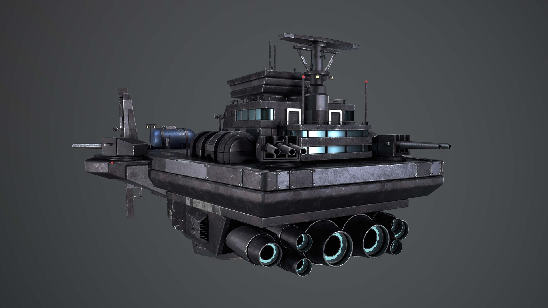 ArtStation - Sci-fi Aircraft