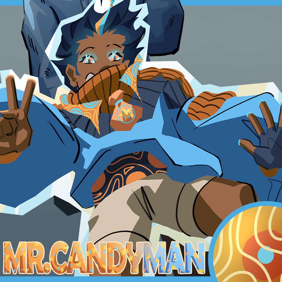 ArtStation - OC - Mr. Candyman