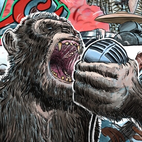 ArtStation - Cadillac Monkeys