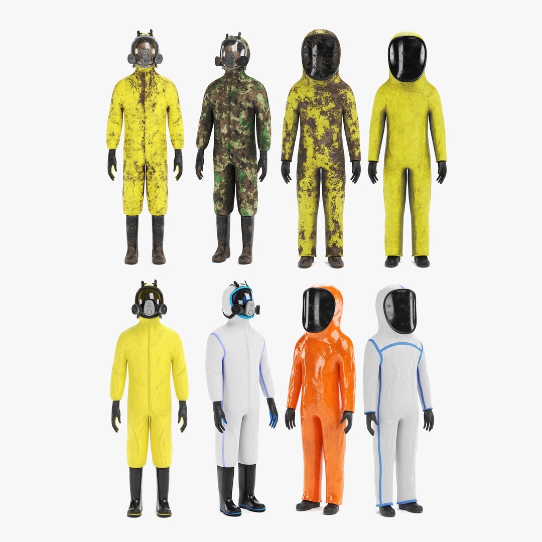ArtStation - Protective Suits 3D Models Collection