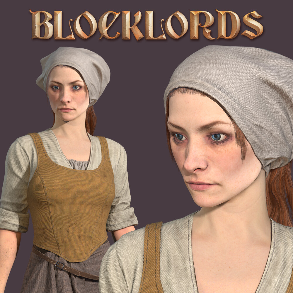ArtStation - Blocklords Female Builder