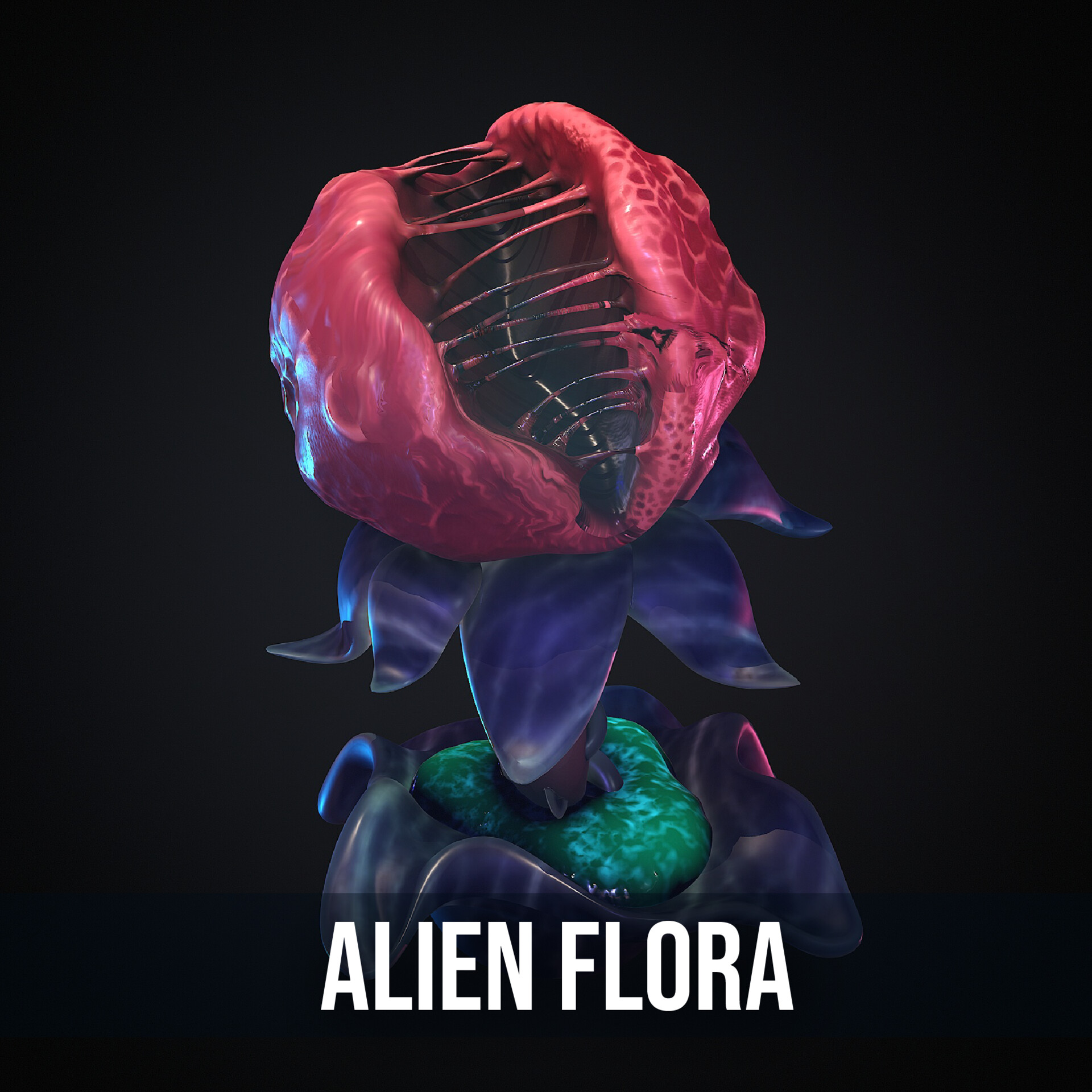 ArtStation - Alien Flora