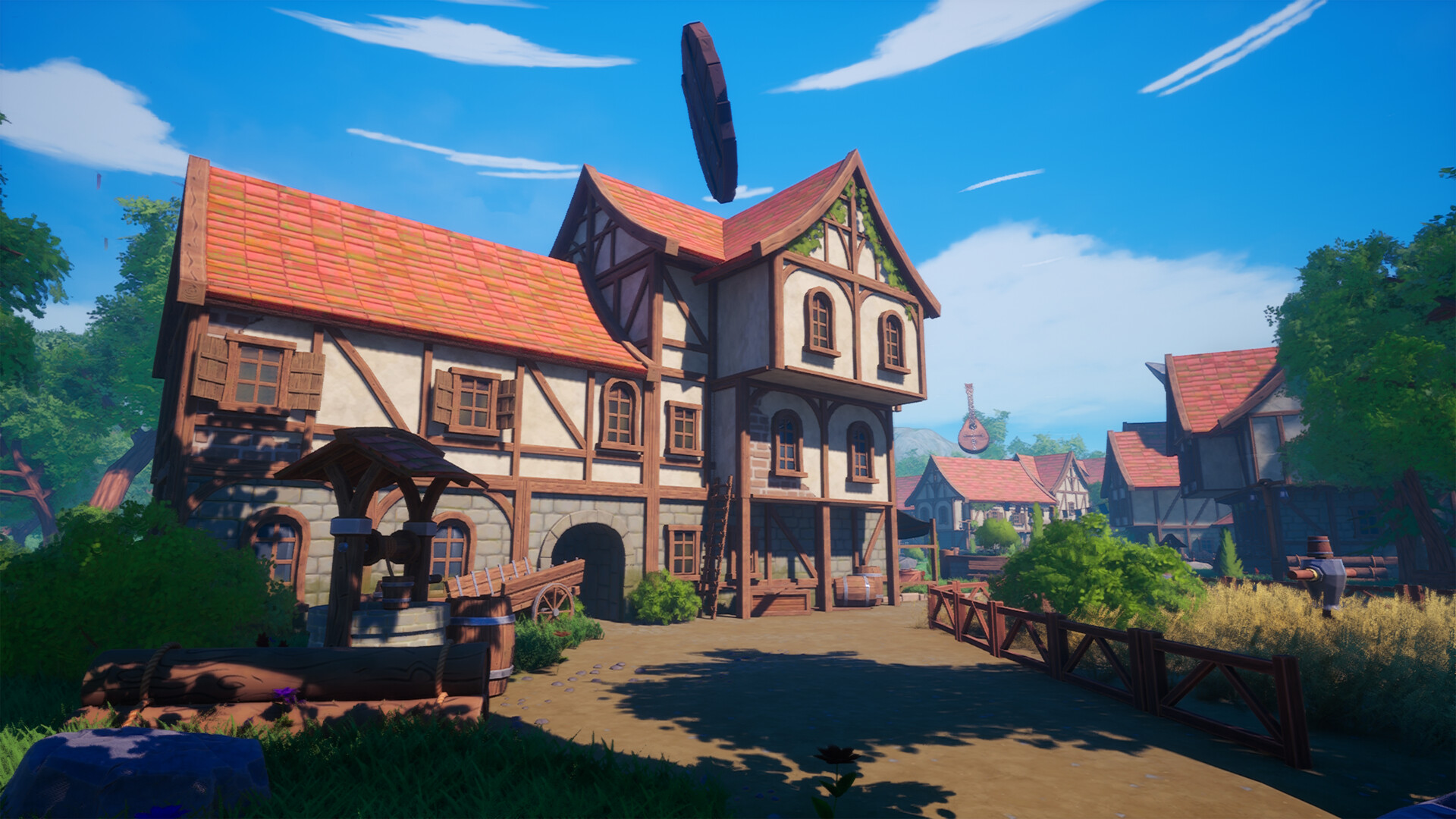 ArtStation - Stylized Medieval Village