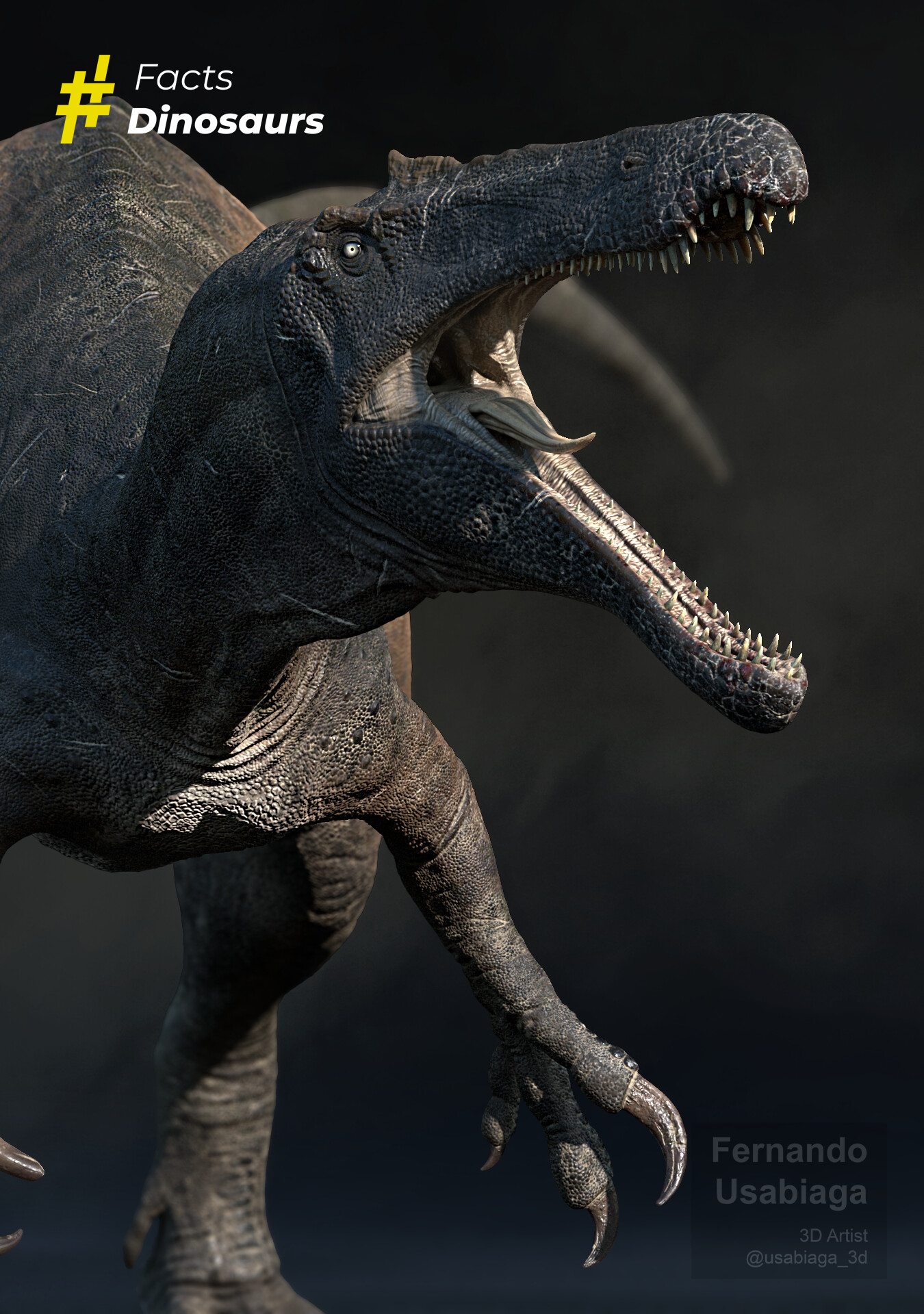 ArtStation - Riparovenator / Facts Dinosaurs