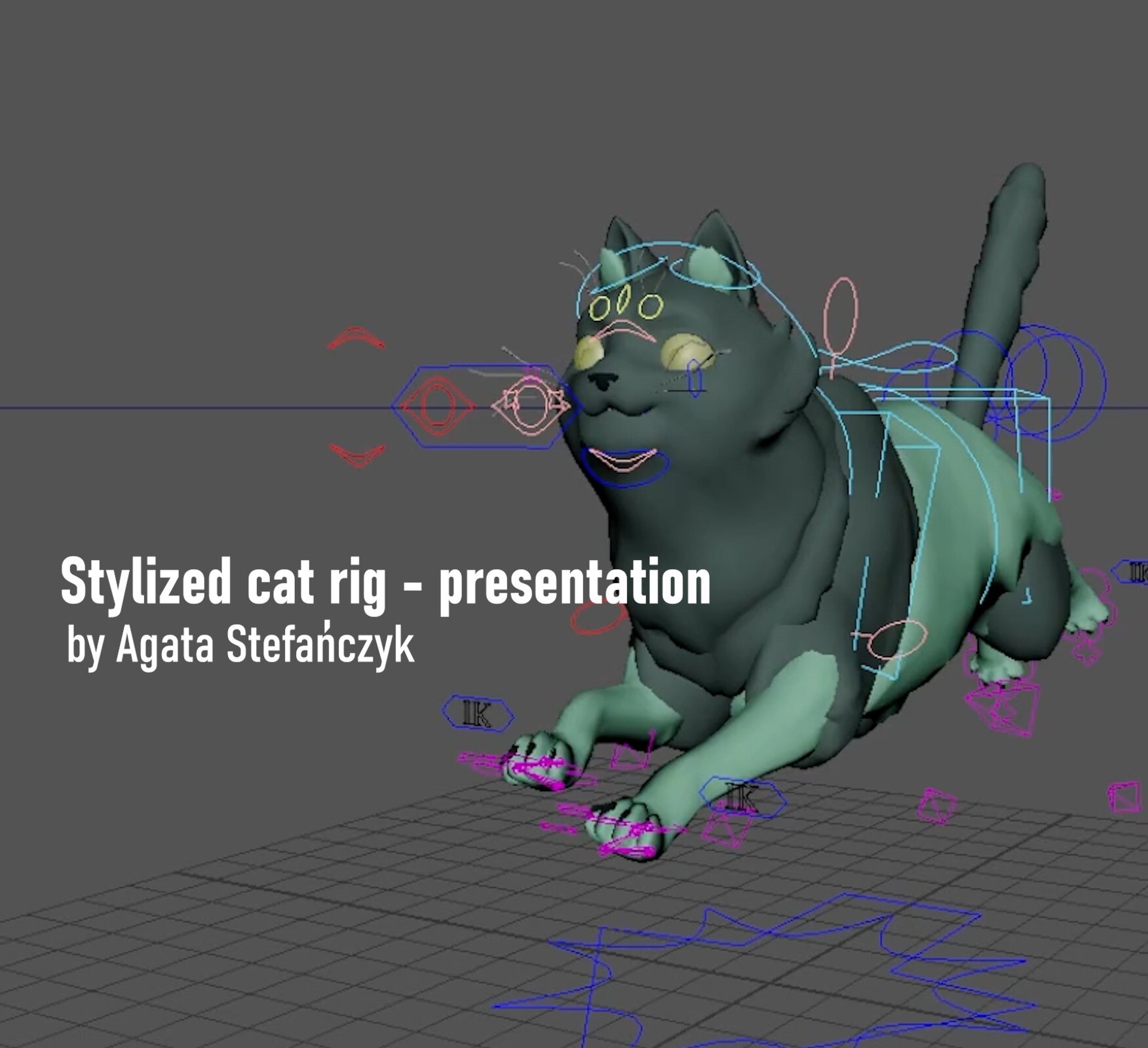 ArtStation - Cat rig presentation