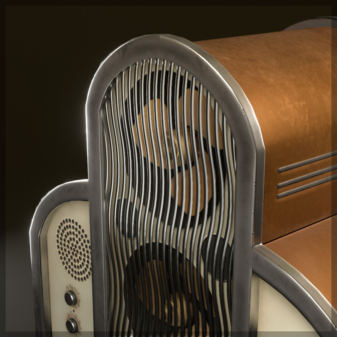 ArtStation - Retro Computer, game-ready asset