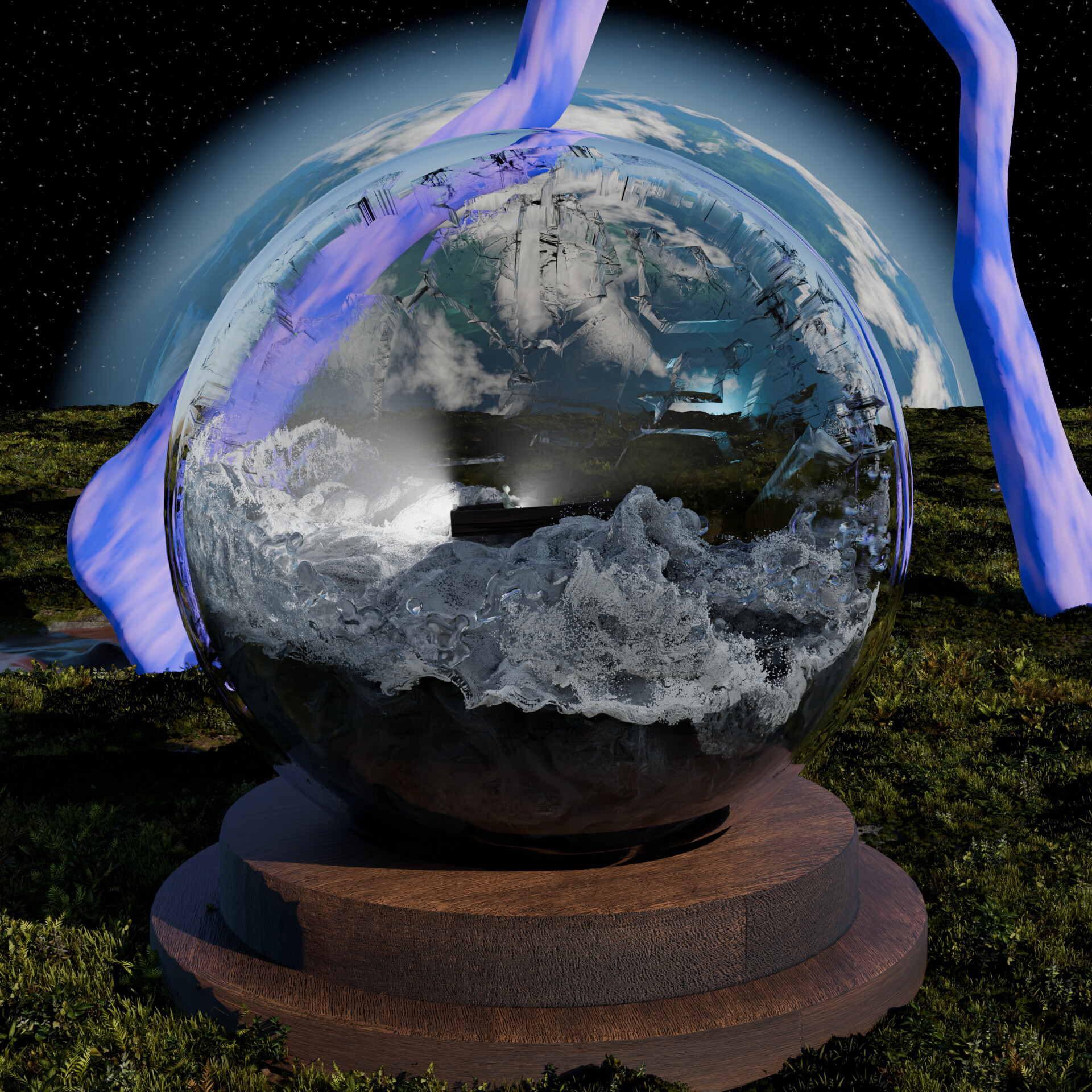 ArtStation - Worlds Inside Glass