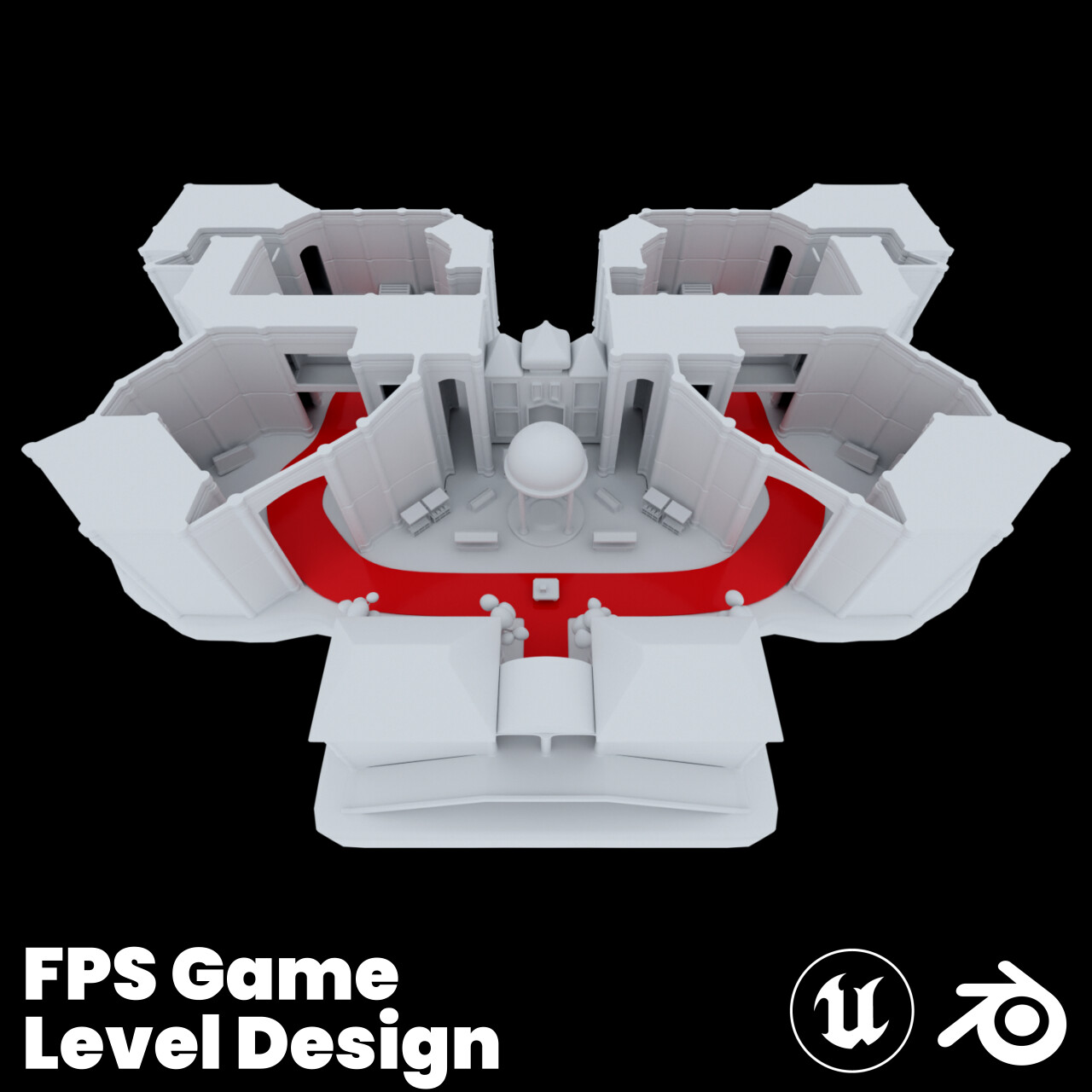 ArtStation - FPS Game Level Design