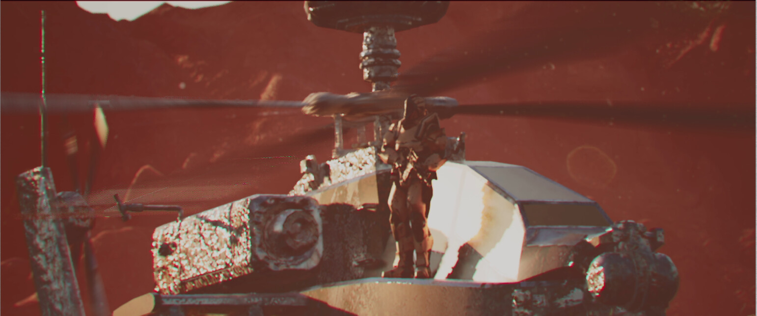 ArtStation - Dust environment animation.