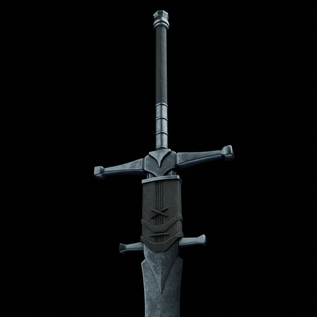 ArtStation - The Ascendant Lord's sword implementation