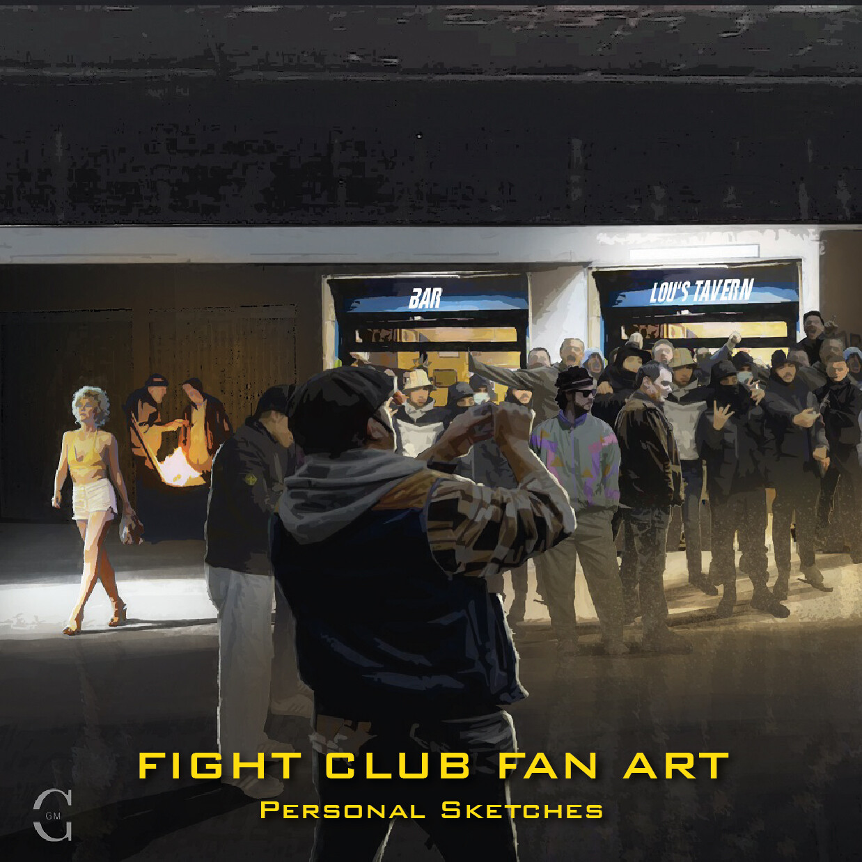 ArtStation - Fight Club Fan Art | Personal Sketches
