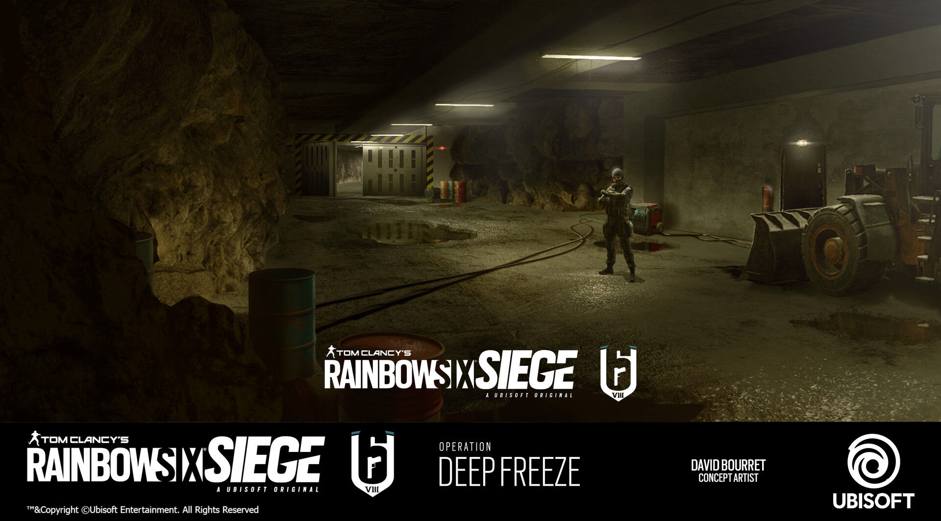 ArtStation - Rainbow Six Siege - OPERATION DEEP FREEZE- LAIR
