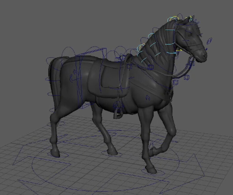 ArtStation - Horse Rig