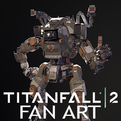 ArtStation - Titanfall 2 BT-7274 Fan Art
