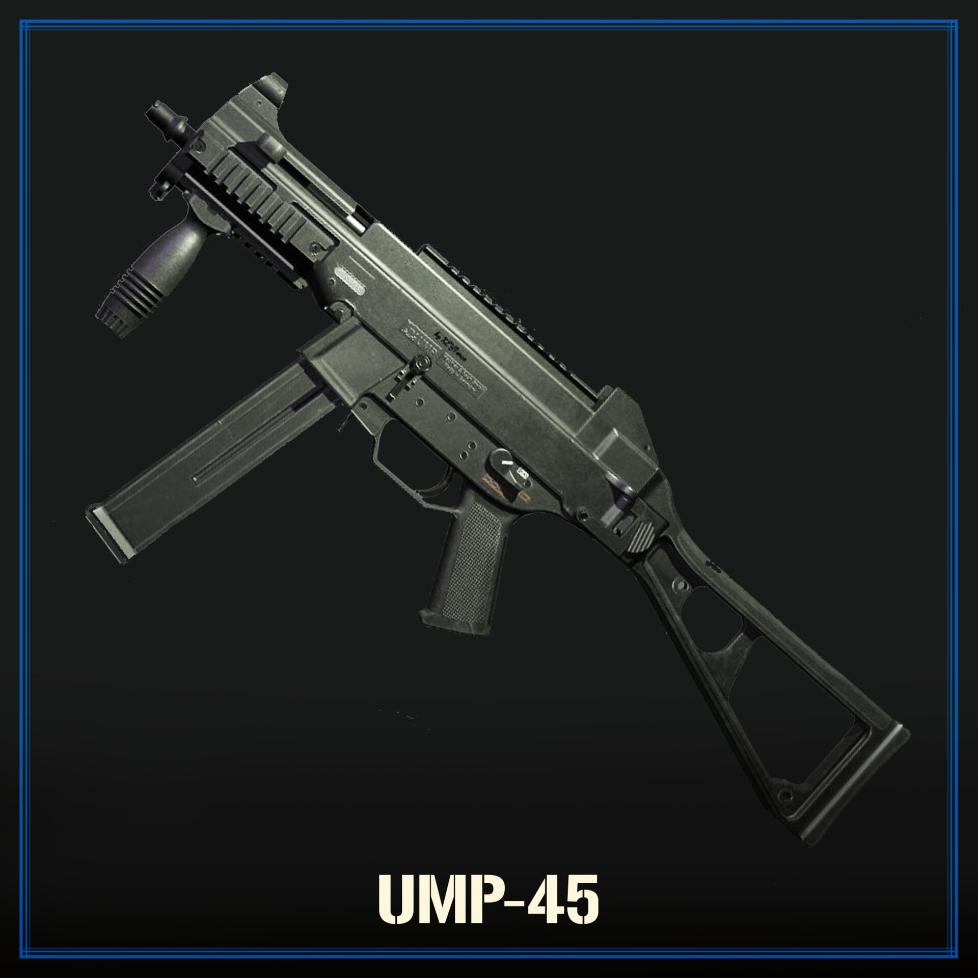 ArtStation - UMP Submachine Gun