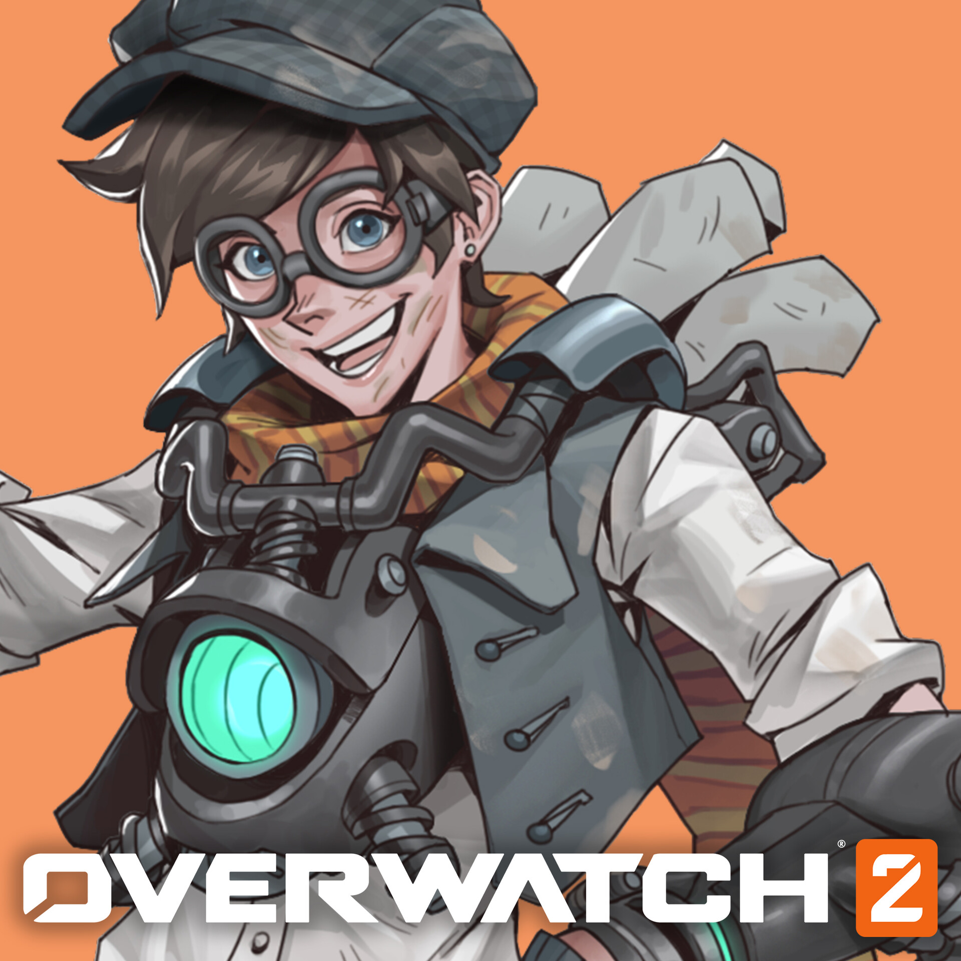 ArtStation - STREET URCHIN - TRACER / OVERWATCH 2