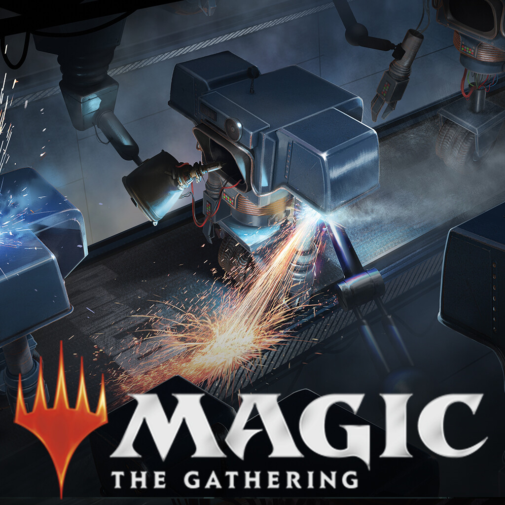 ArtStation - MTG /// Automated Assembly Line