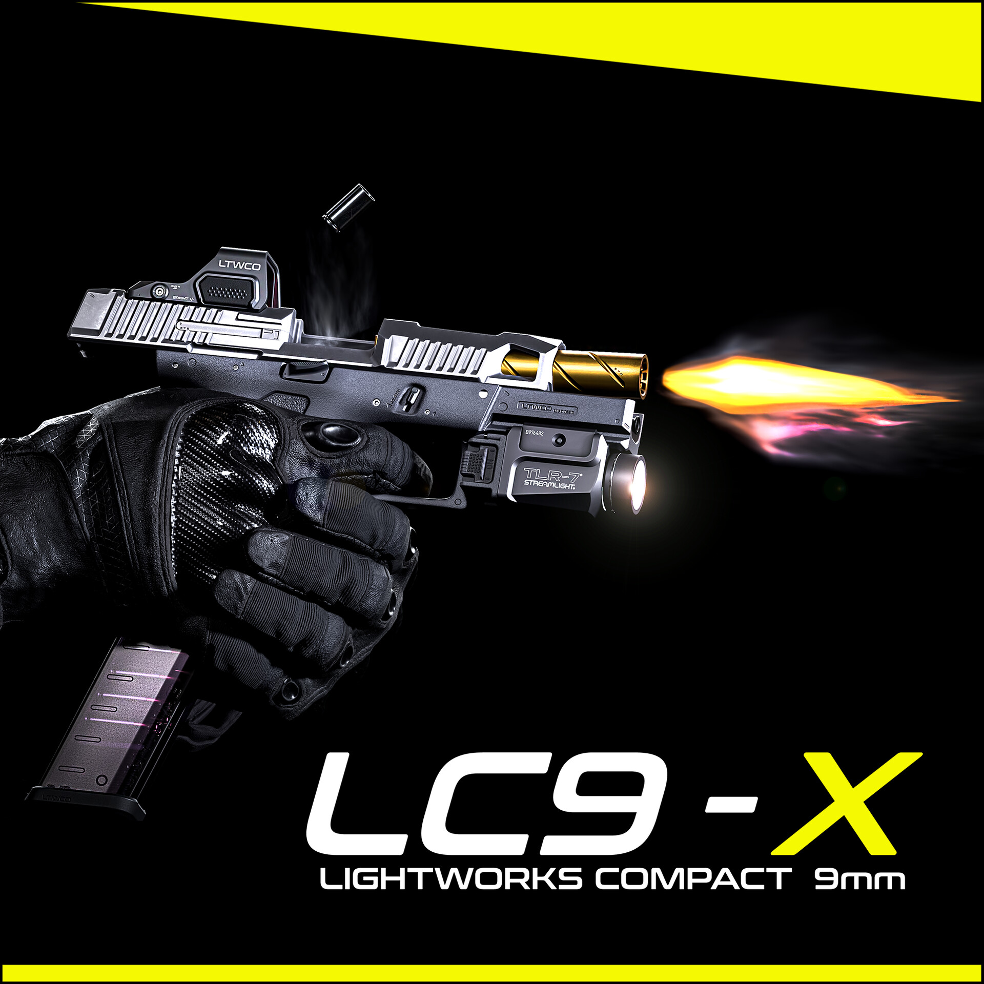 ArtStation - LTWCO LC9-X Pistol Concept