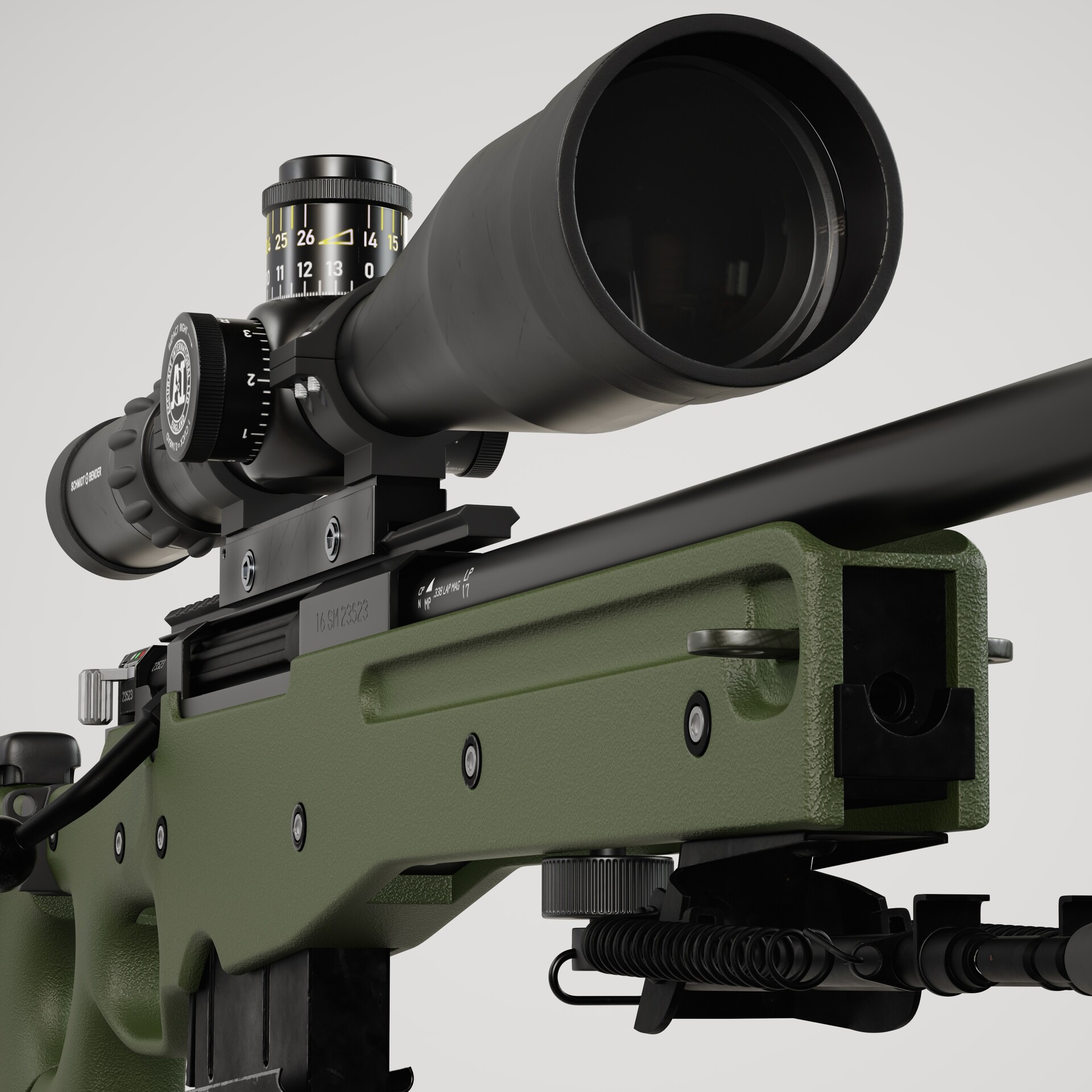 ArtStation - Counter-Strike: AWM (Arctic Warfare Magnum)