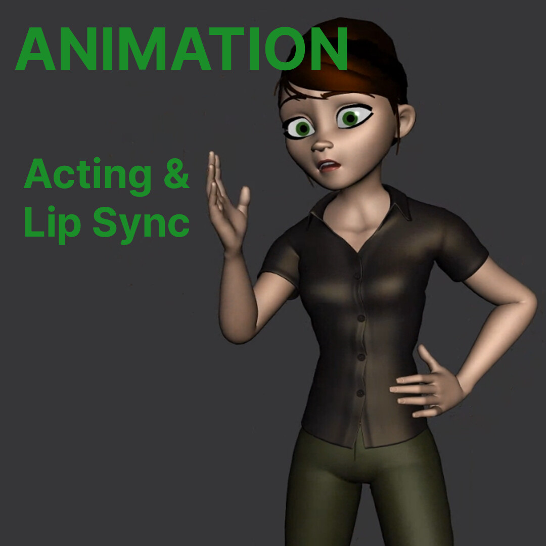 ArtStation - Animation Sequence : Acting & lip sync