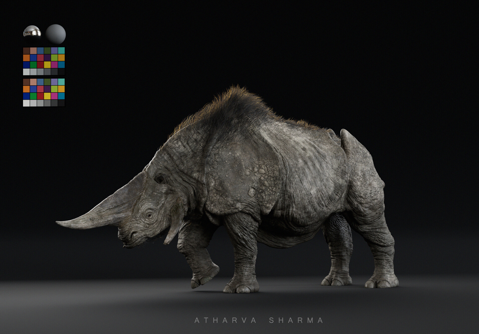 ArtStation - Rhinosaurus