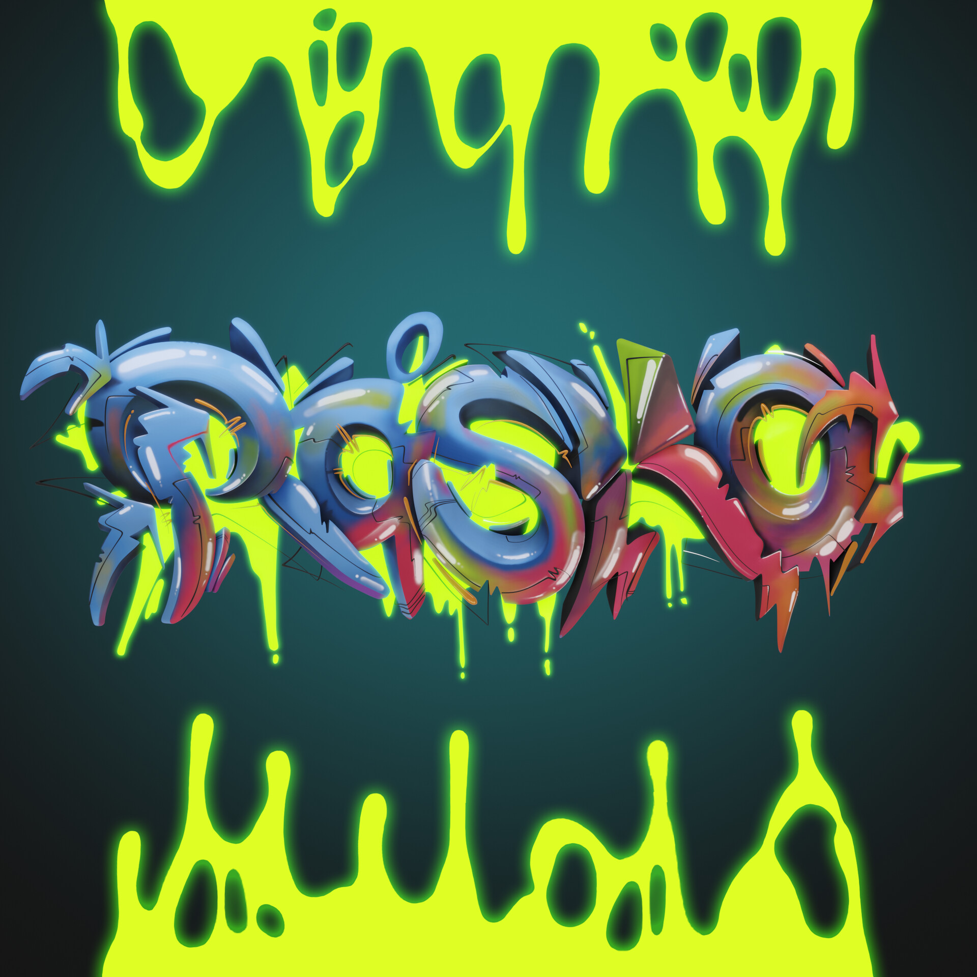 ArtStation - Граффити "Rasko"