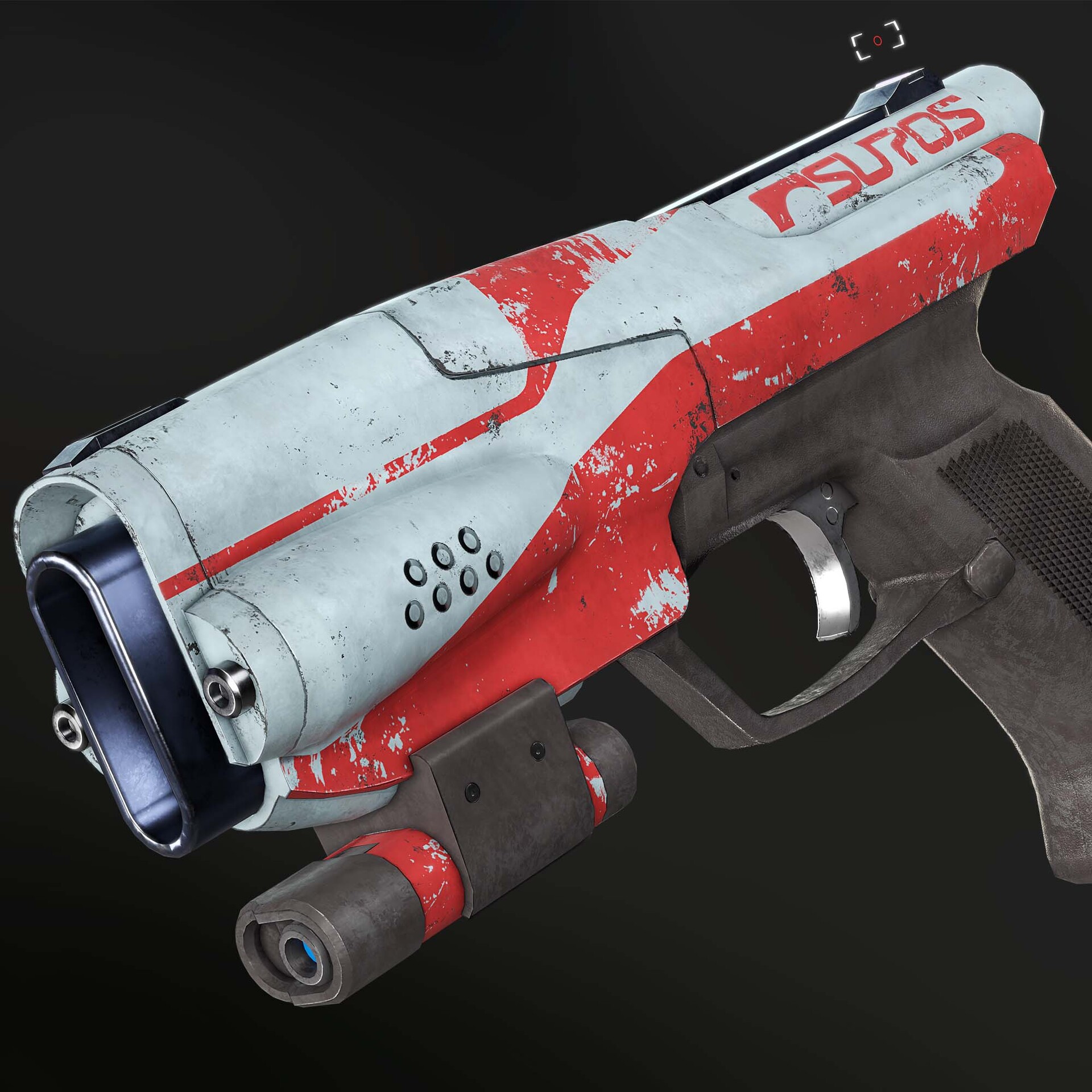 ArtStation - Destiny Suros sidearm fanart