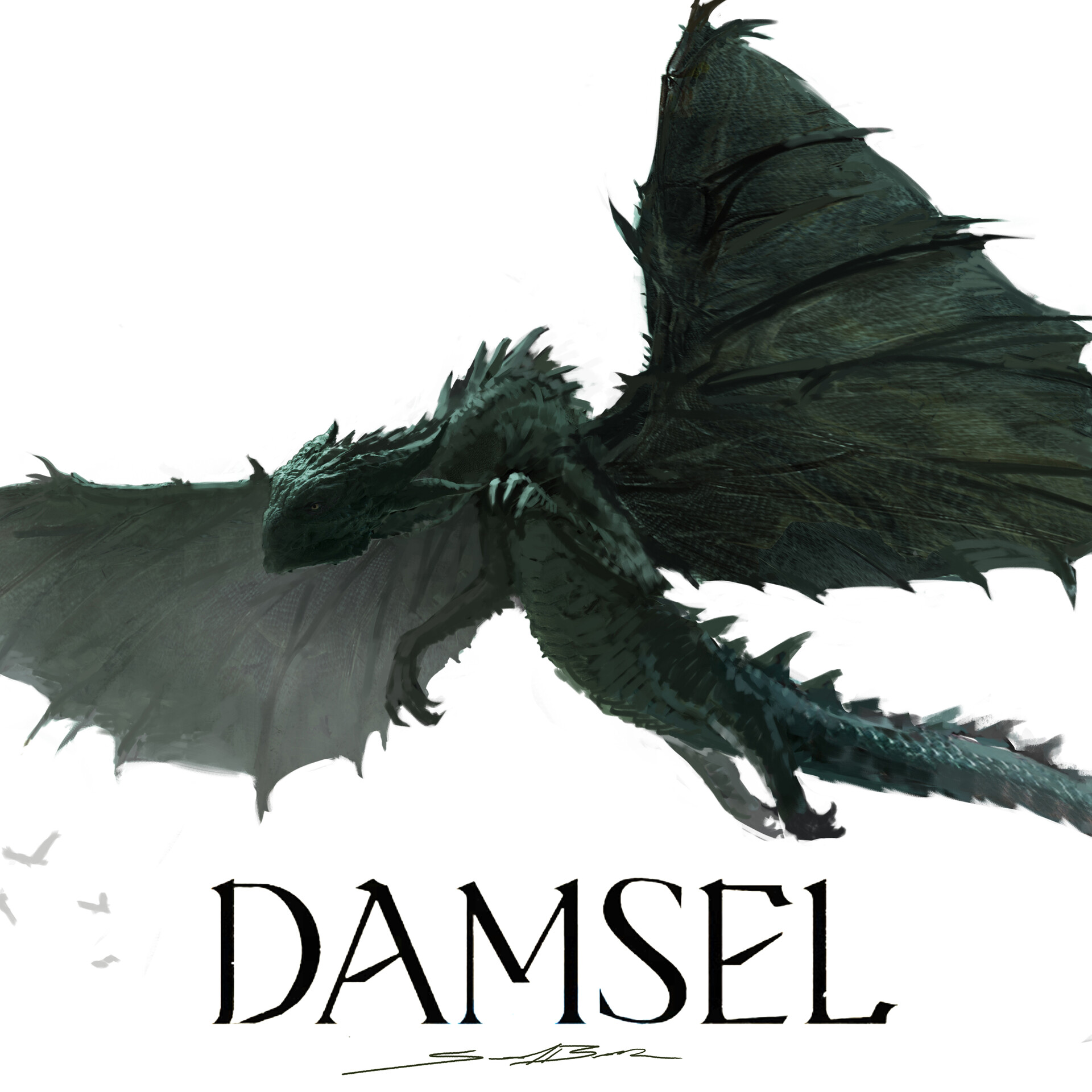 ArtStation - Dragon concepts, Damsel
