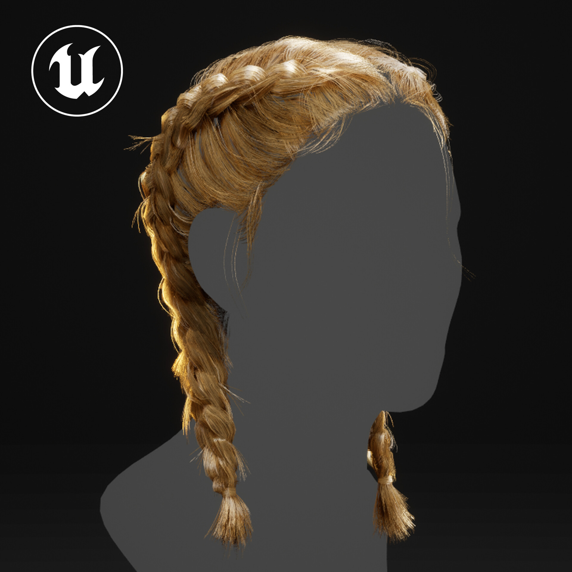 ArtStation - Dutch Plaits, Real-Time Hair