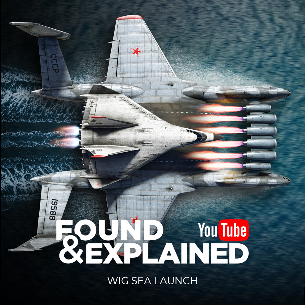 ArtStation - Secret Soviet project WIG Sea Launch