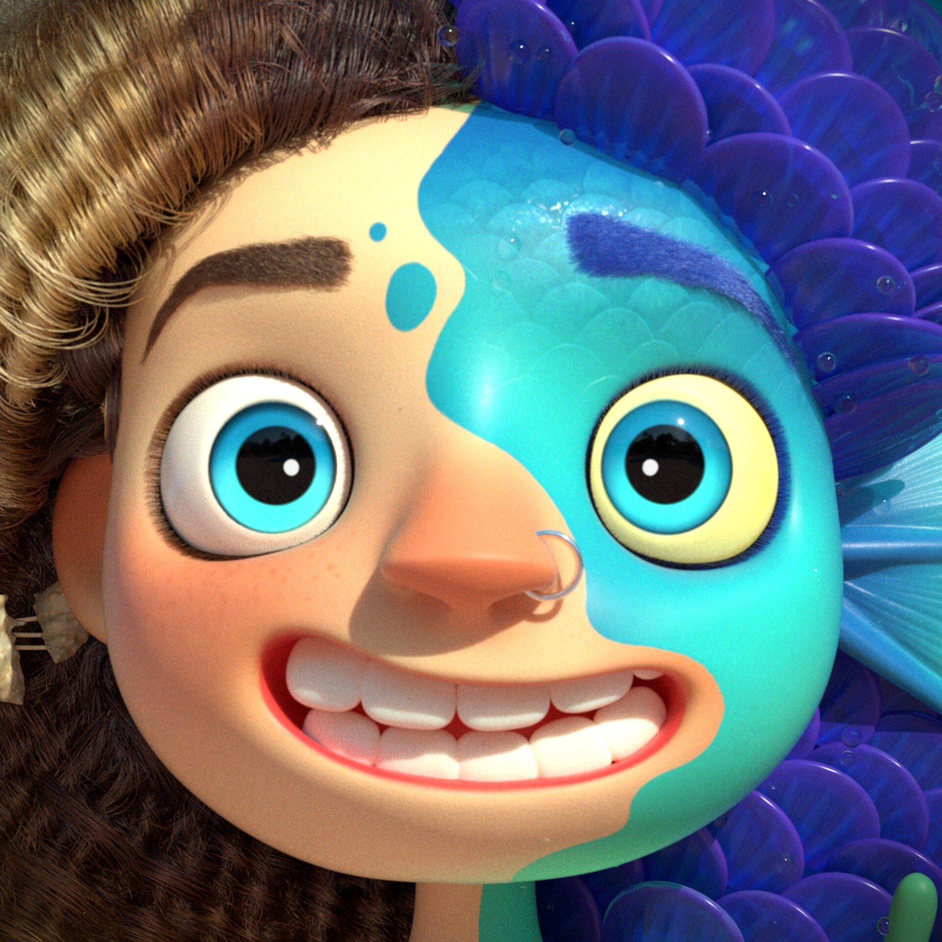 ArtStation - Toon me Luca!