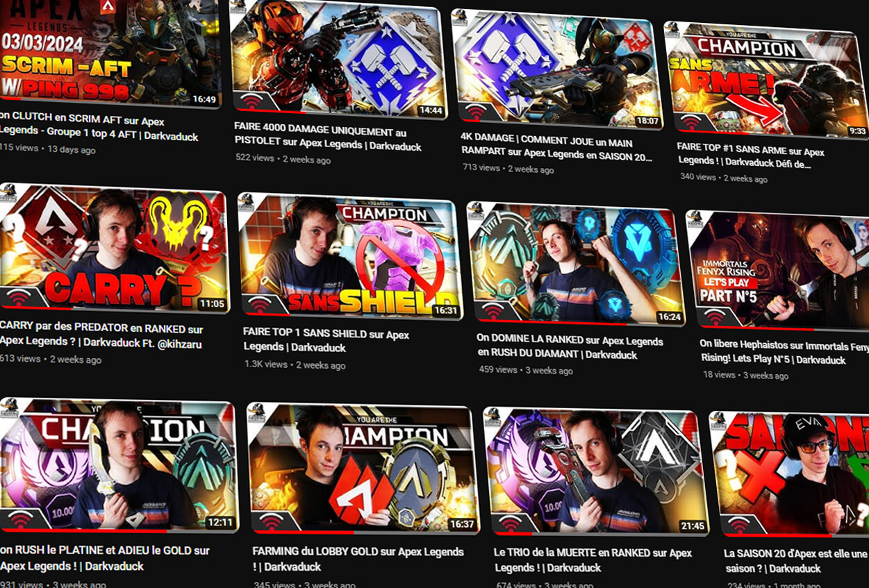 ArtStation - YouTube thumbnails