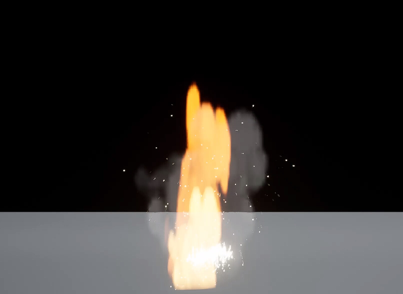 ArtStation - Realistic Fire Burst VFX