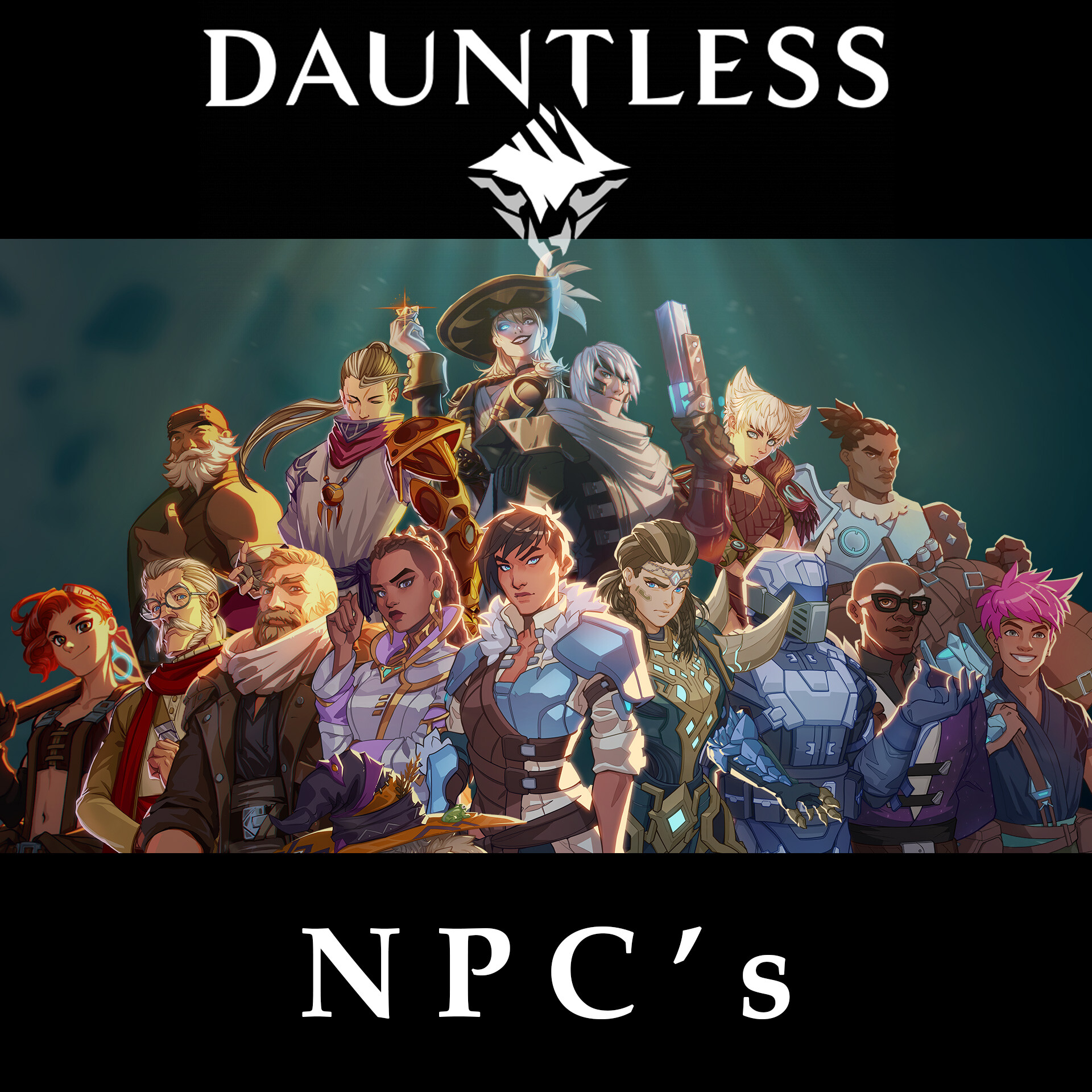 ArtStation - Dauntless - NPC's