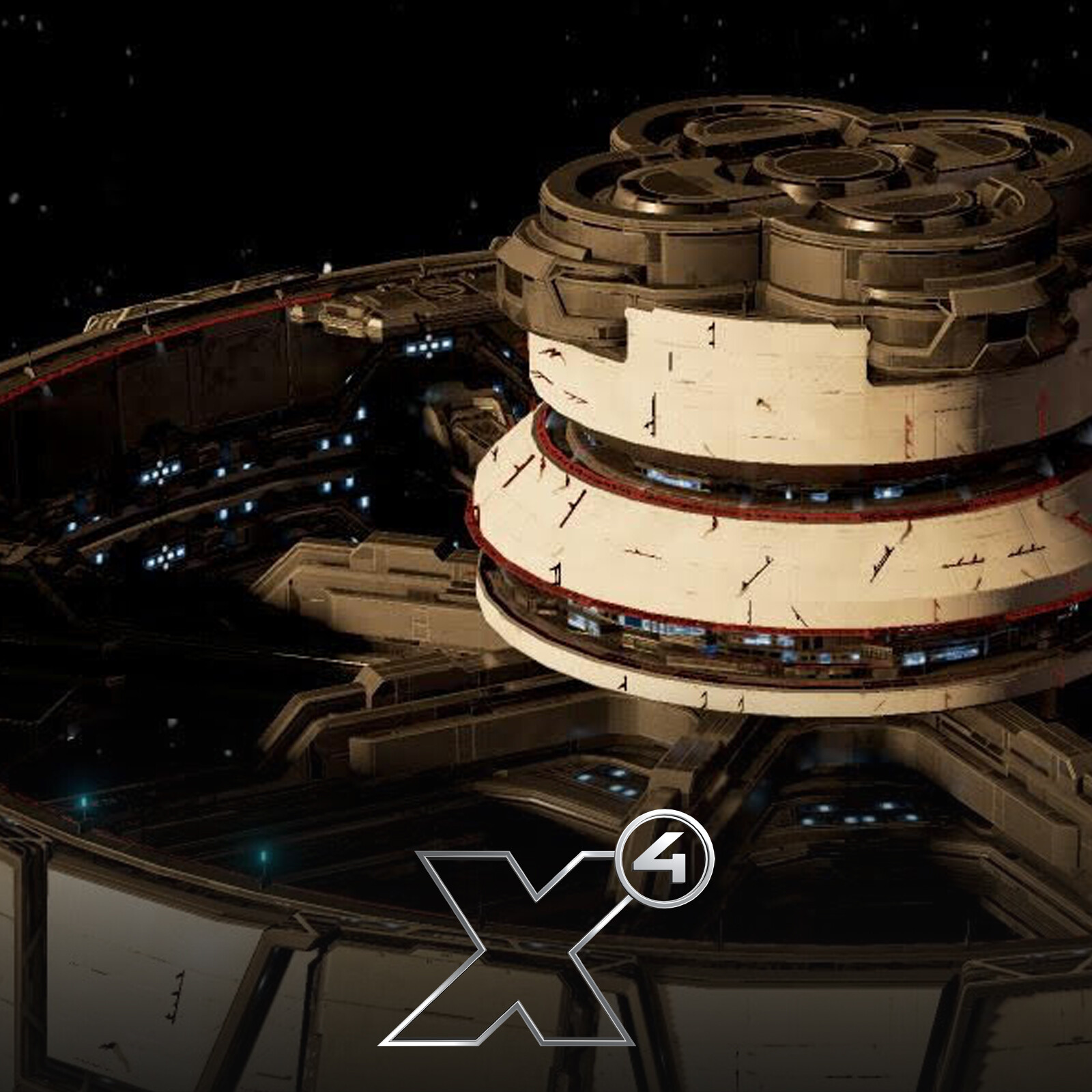 ArtStation - X4 Split Spacecraft