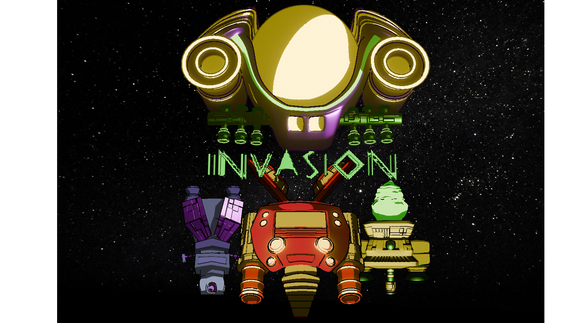 ArtStation - Invasion/enemy models