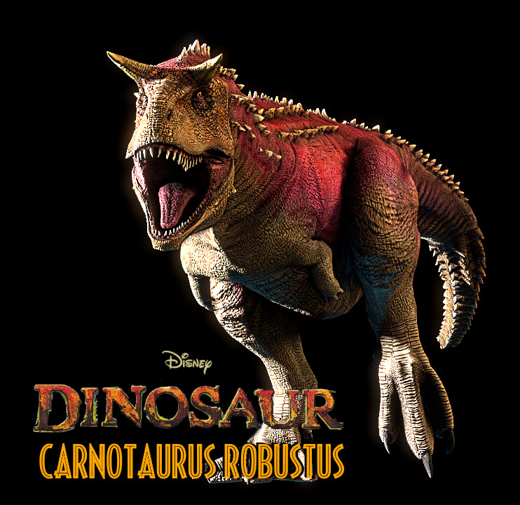 ArtStation - Dinosaur: Carnotaurus Robustus 3D model recreation