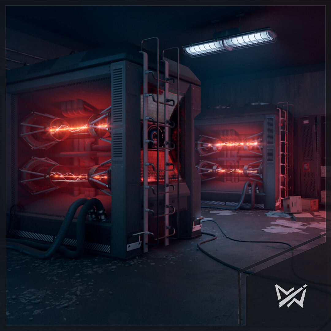 ArtStation - Bunker D-6 \ Laboratory Gamedev Bootcamp | Isaev Workshop