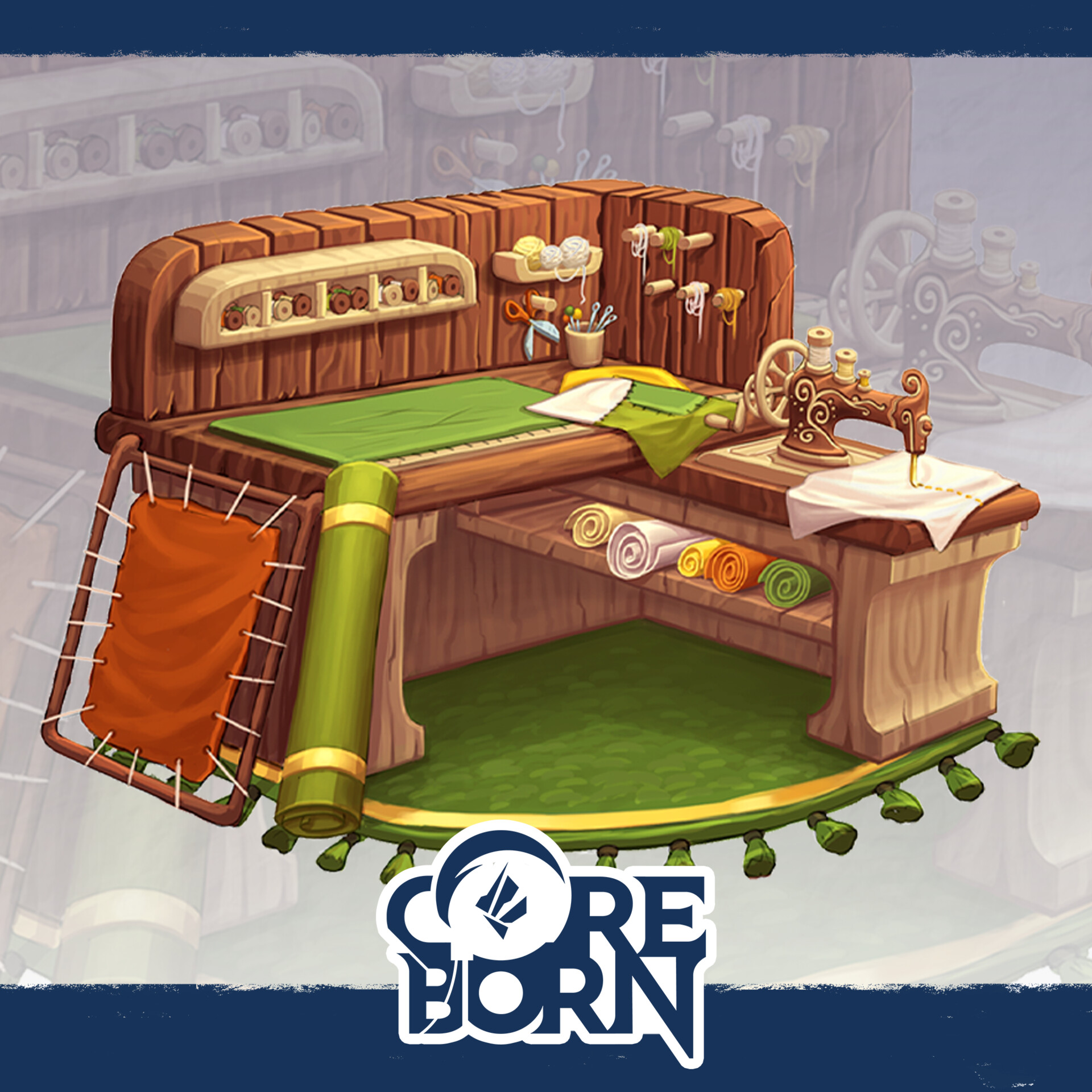 ArtStation - Coreborn - Crafting Stations