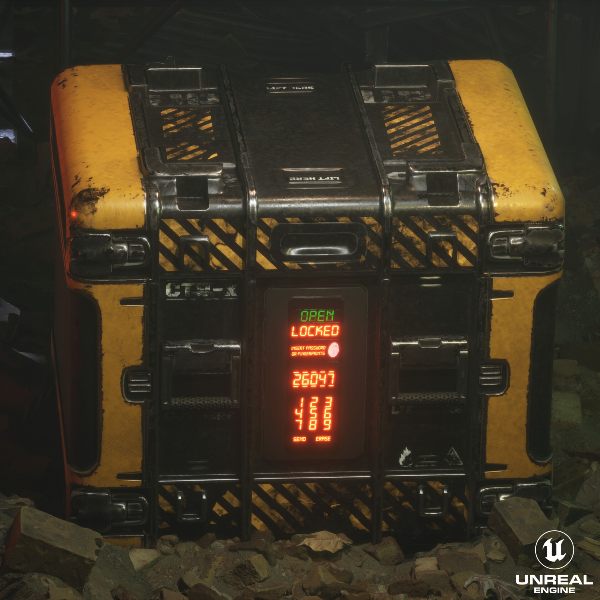 ArtStation - Sci-Fi Crate - Unreal Engine 5