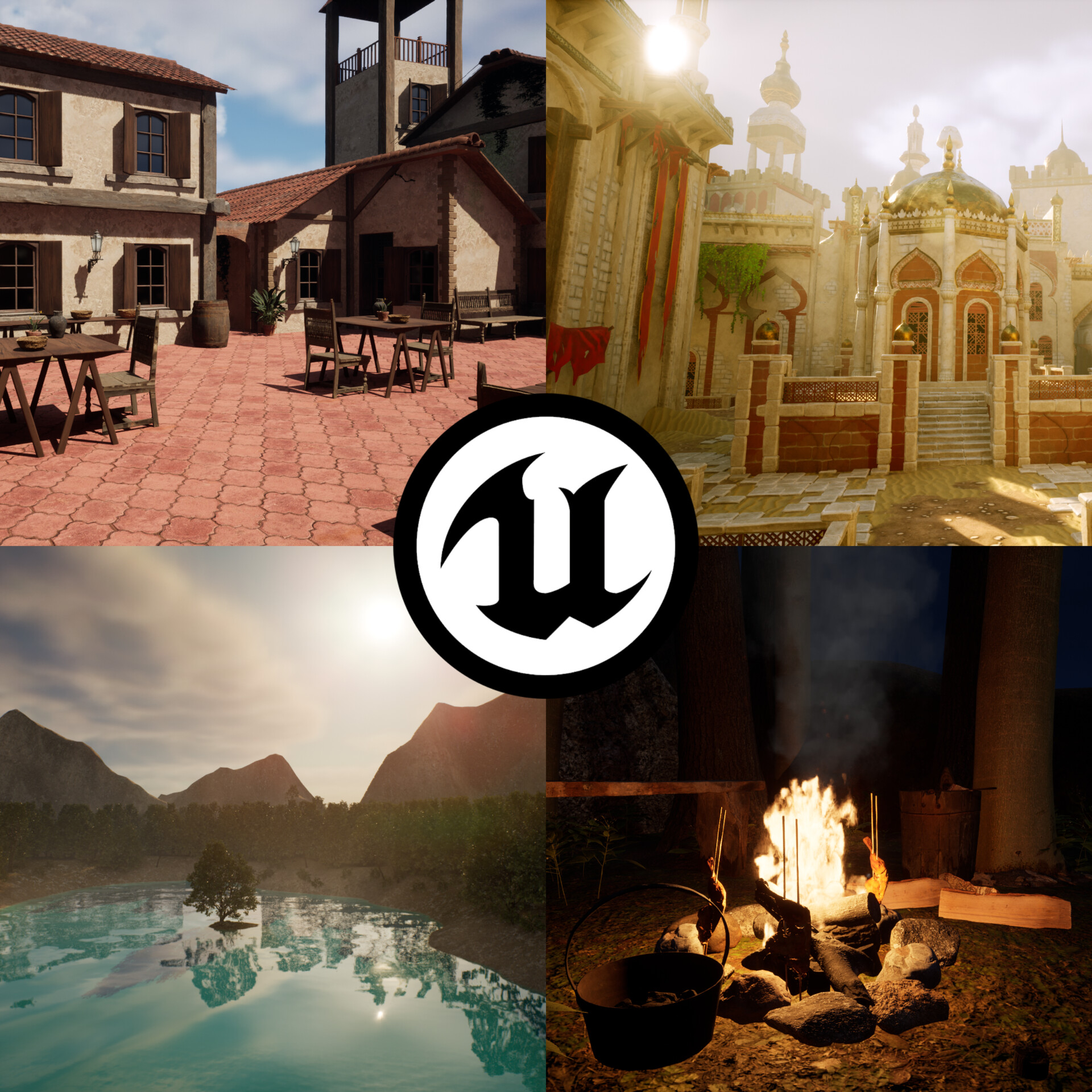 ArtStation - Level Assembly and Lighting Class Projects