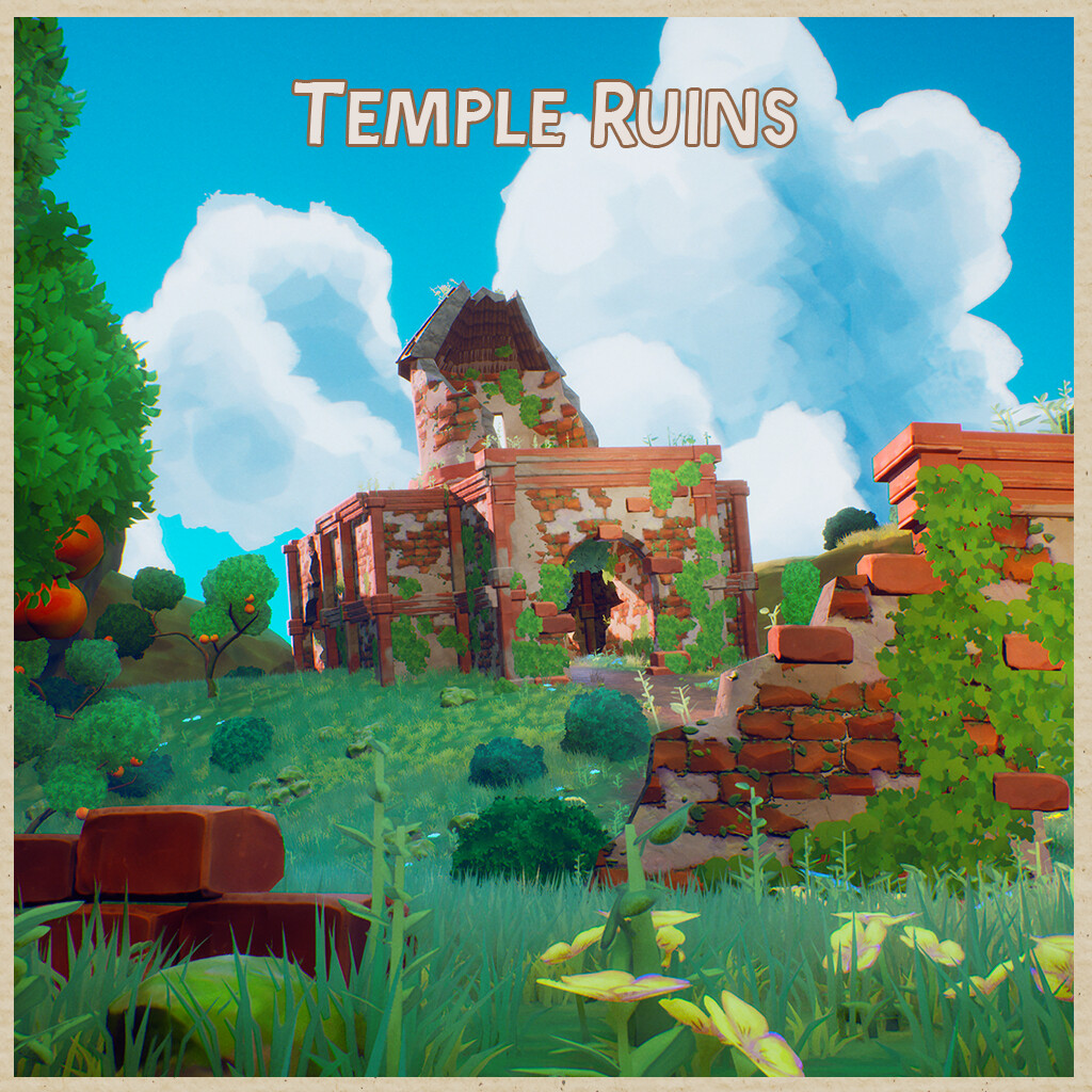 ArtStation - Temple Ruins