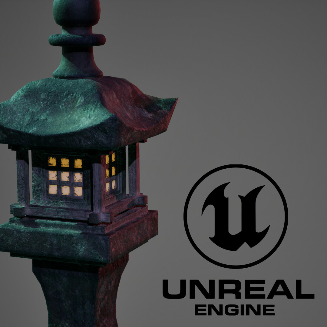 ArtStation - Japanese Lights (WIP)