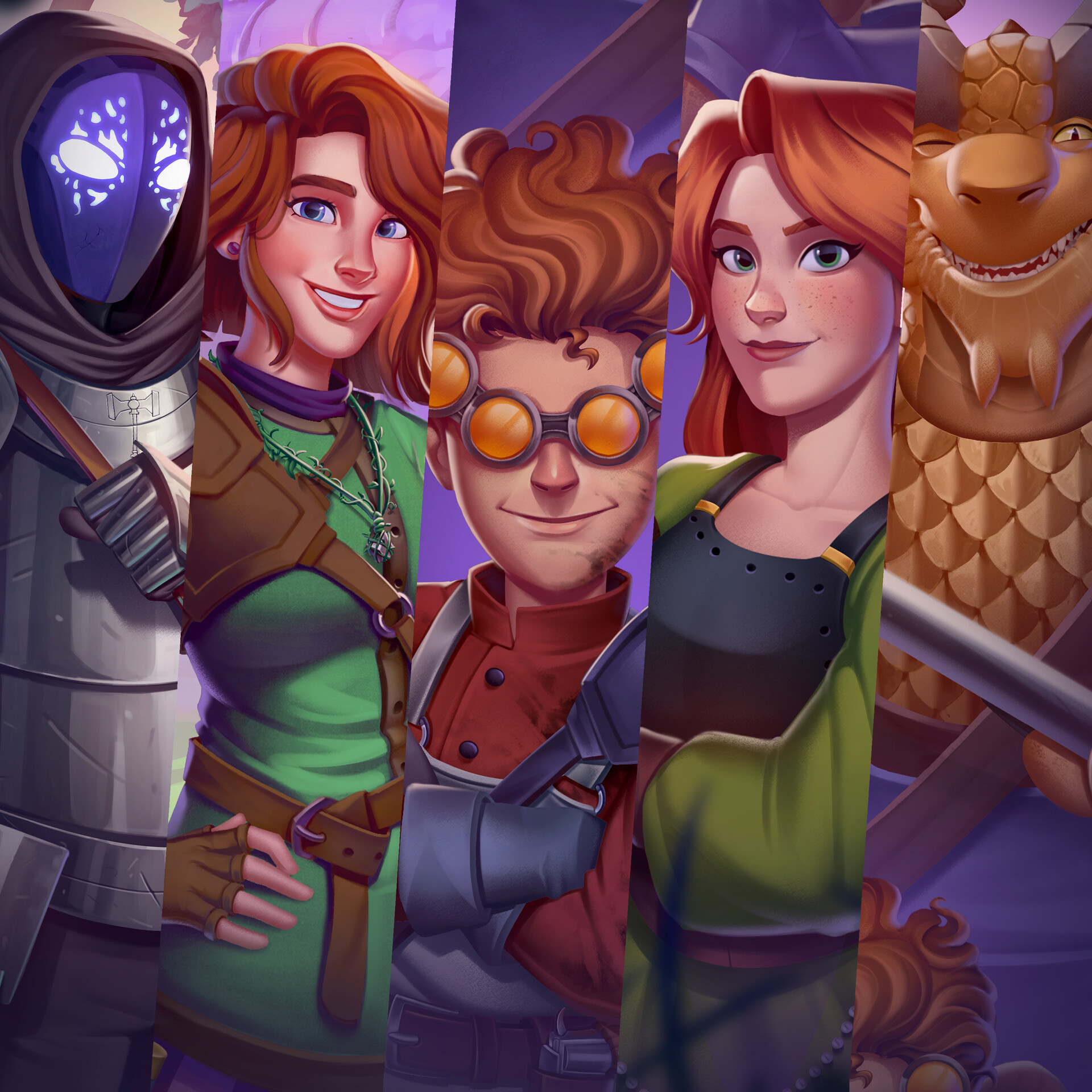 ArtStation - DnD Party