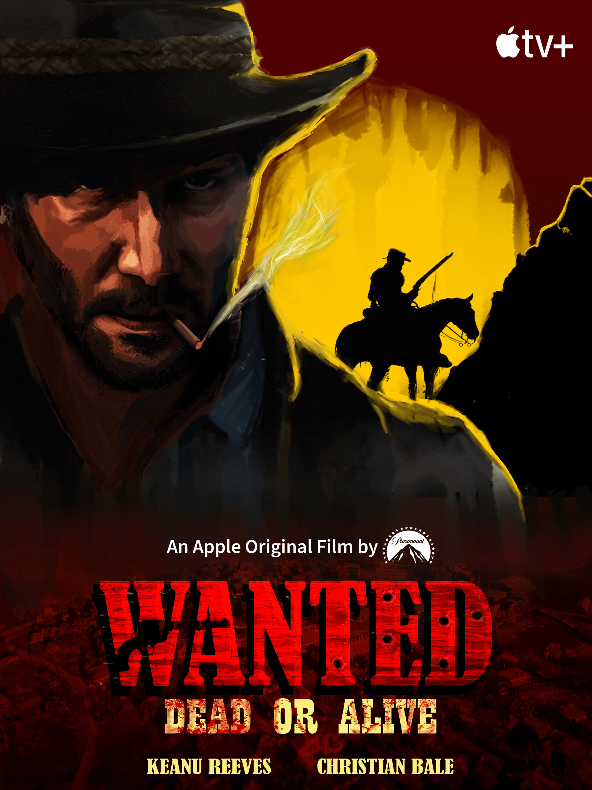 ArtStation - WANTED: Dead or Alive