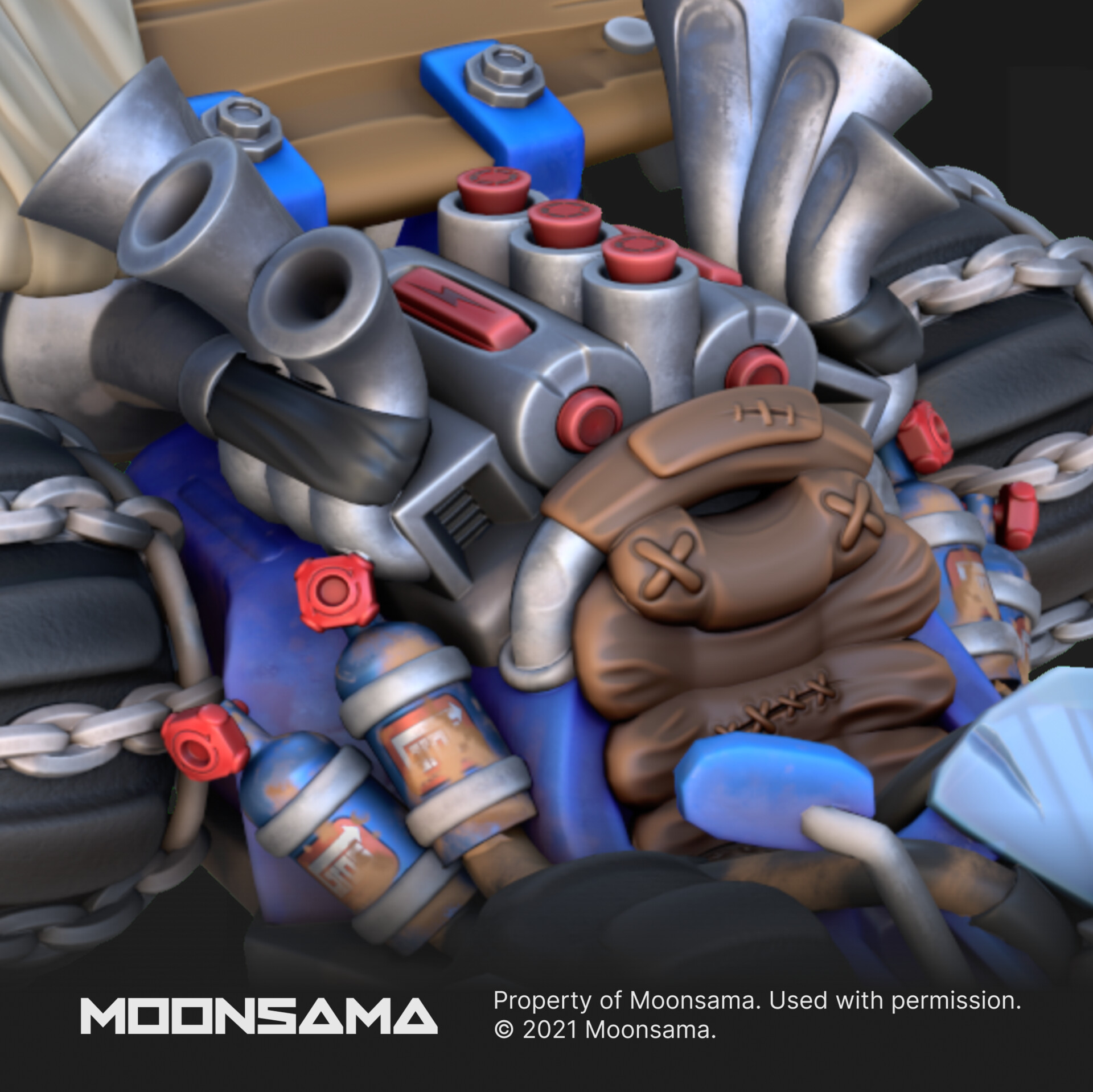 ArtStation - Moonsama - Gromlin Kart