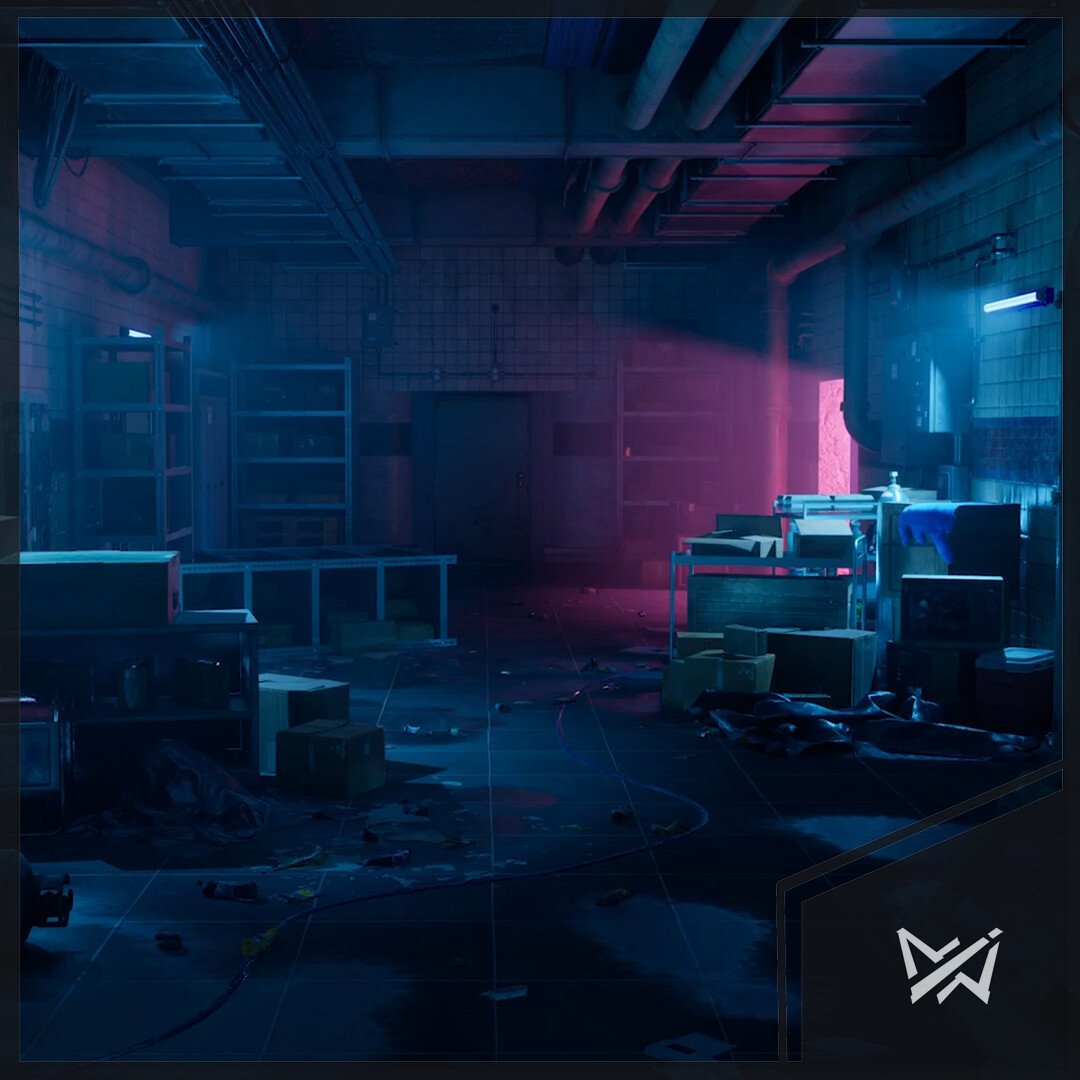 ArtStation - Hotline Miami | BASEMENT | Gamedev Bootcamp | Isaev Workshop