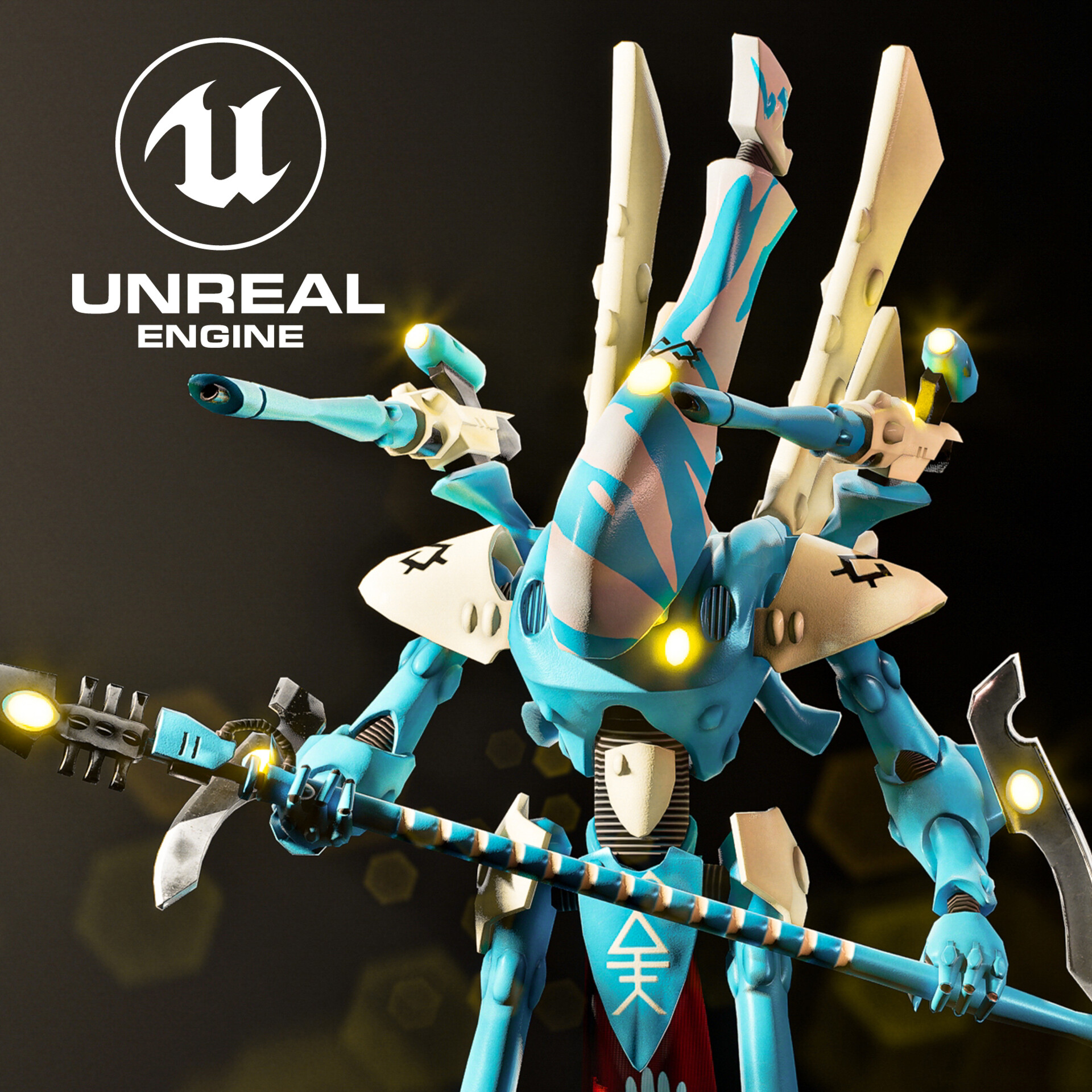 ArtStation - Game ready Wraithlord from warhammer 40k