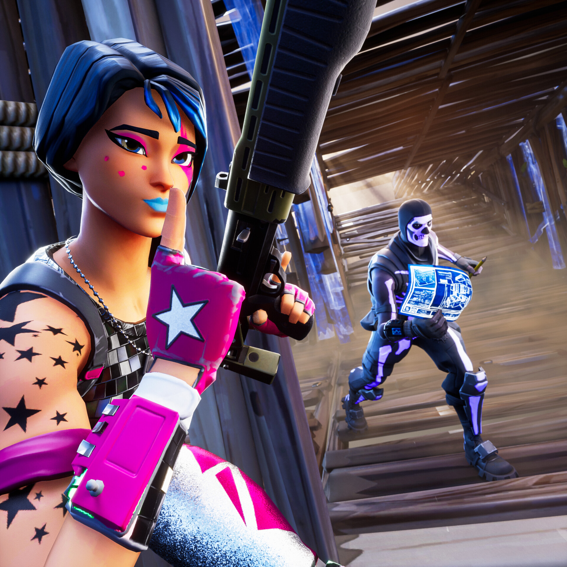 ArtStation - Fortnite Creative Artwork - BoxFight