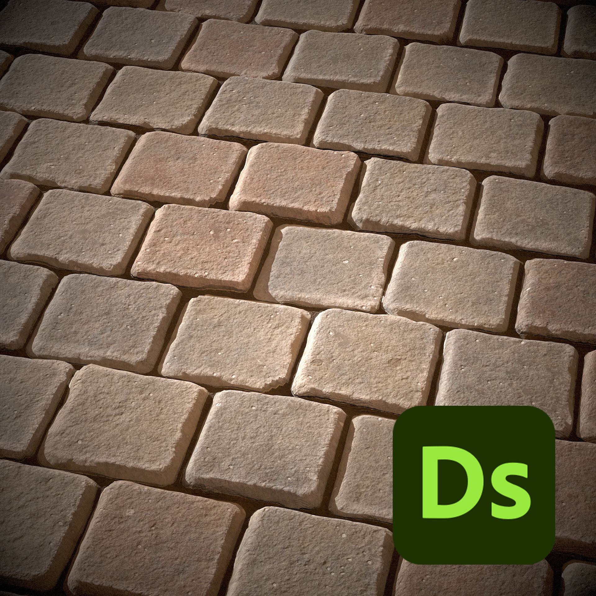 ArtStation - Street tiles procedural material